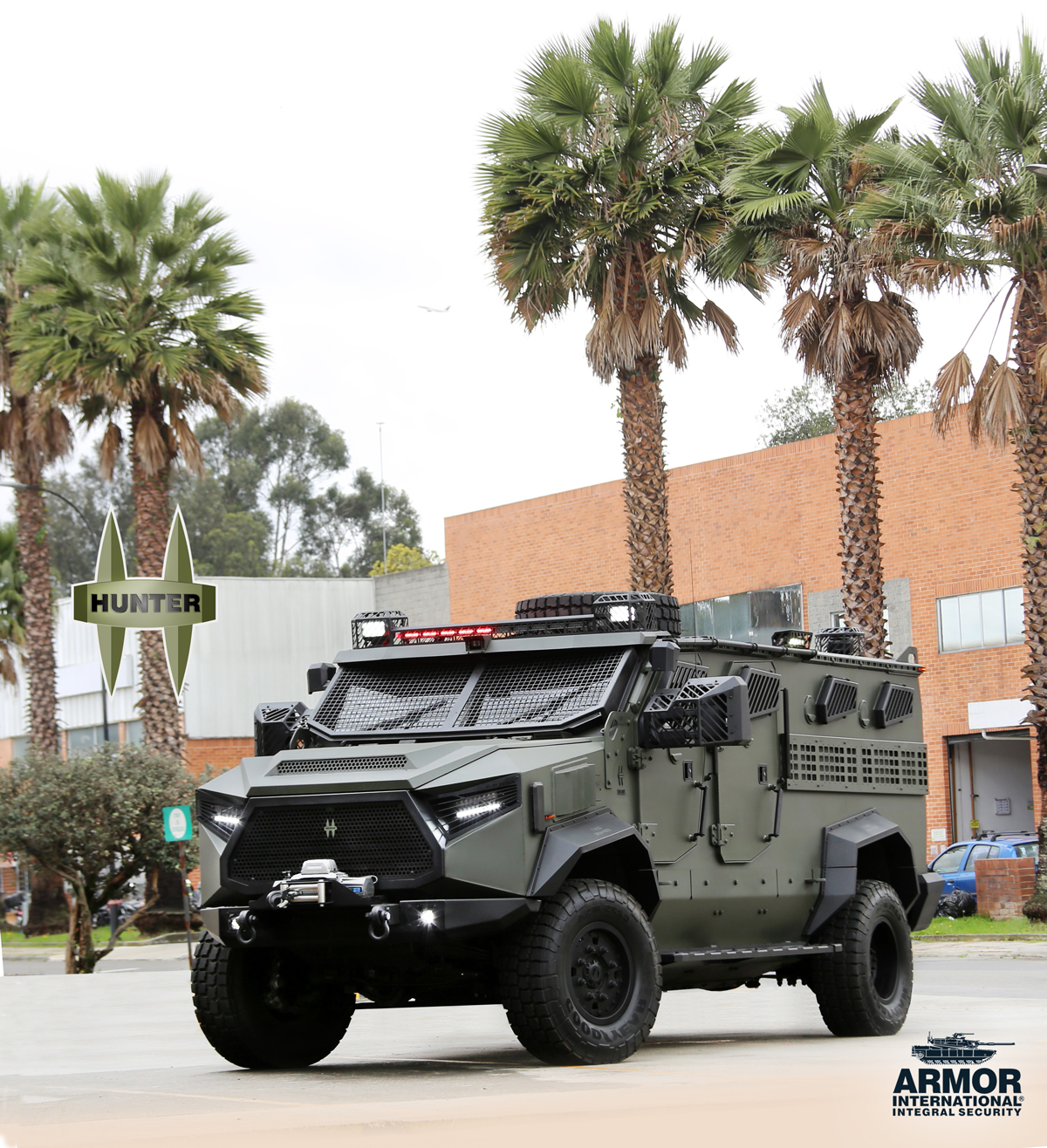 Hunter Armor :: Military Tactical Vehicle - Specs